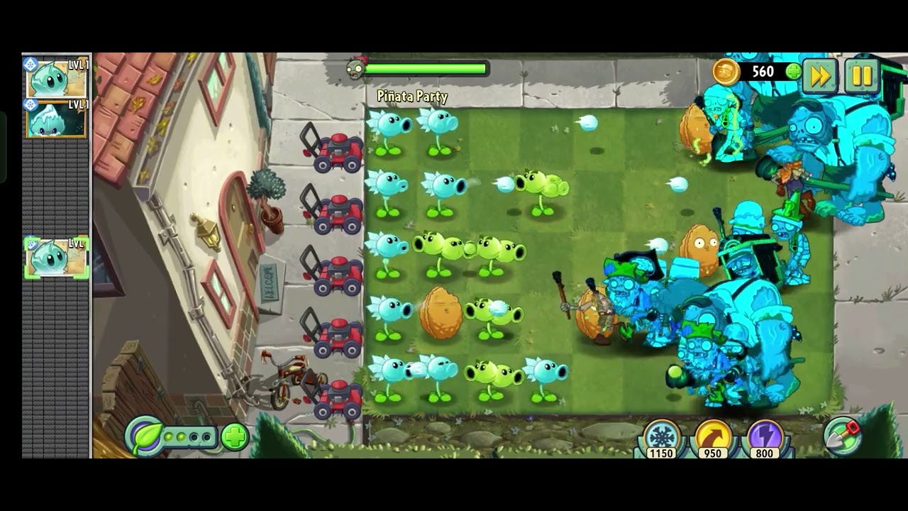 PVZ 2 SNOW PEA VZ EXPLORER ZOMBIES CHALLENGING HARD GAME #gaming #game ...