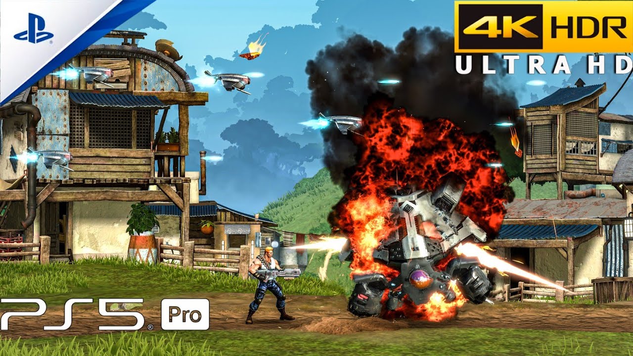 Contra: Operation Galuga (PS5 Pro) 4K 60FPS HDR Gameplay - YouTube