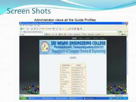 Online Project Management System Project in Java PPT - YouTube