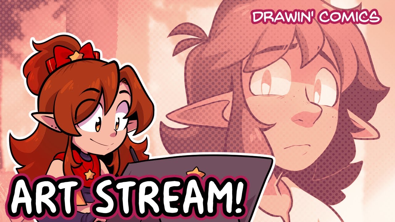 A Perfectly Normal Comic Drawing Stream (TM) - YouTube