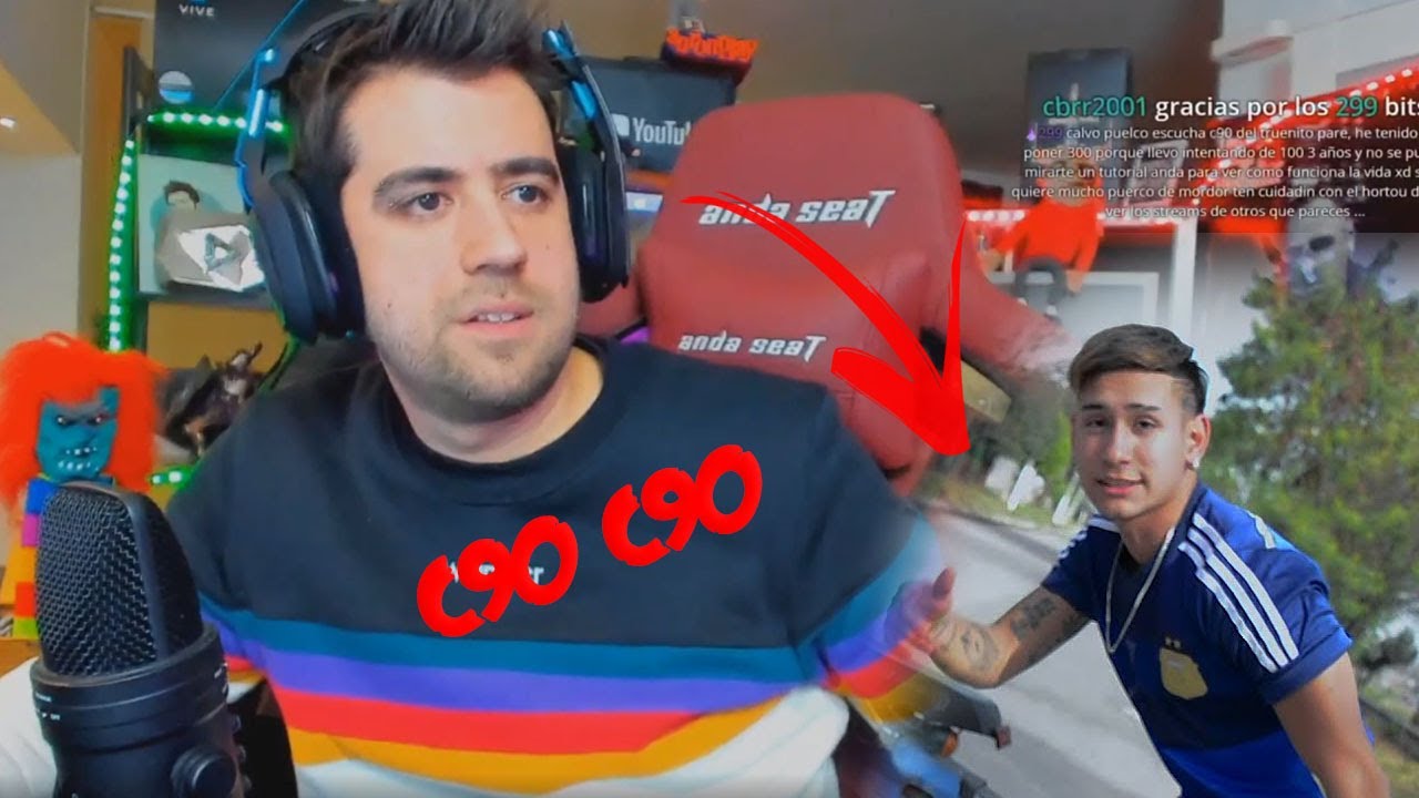 AURONPLAY Reacciona y CANTA C90 de John C en DIRECTO - YouTube
