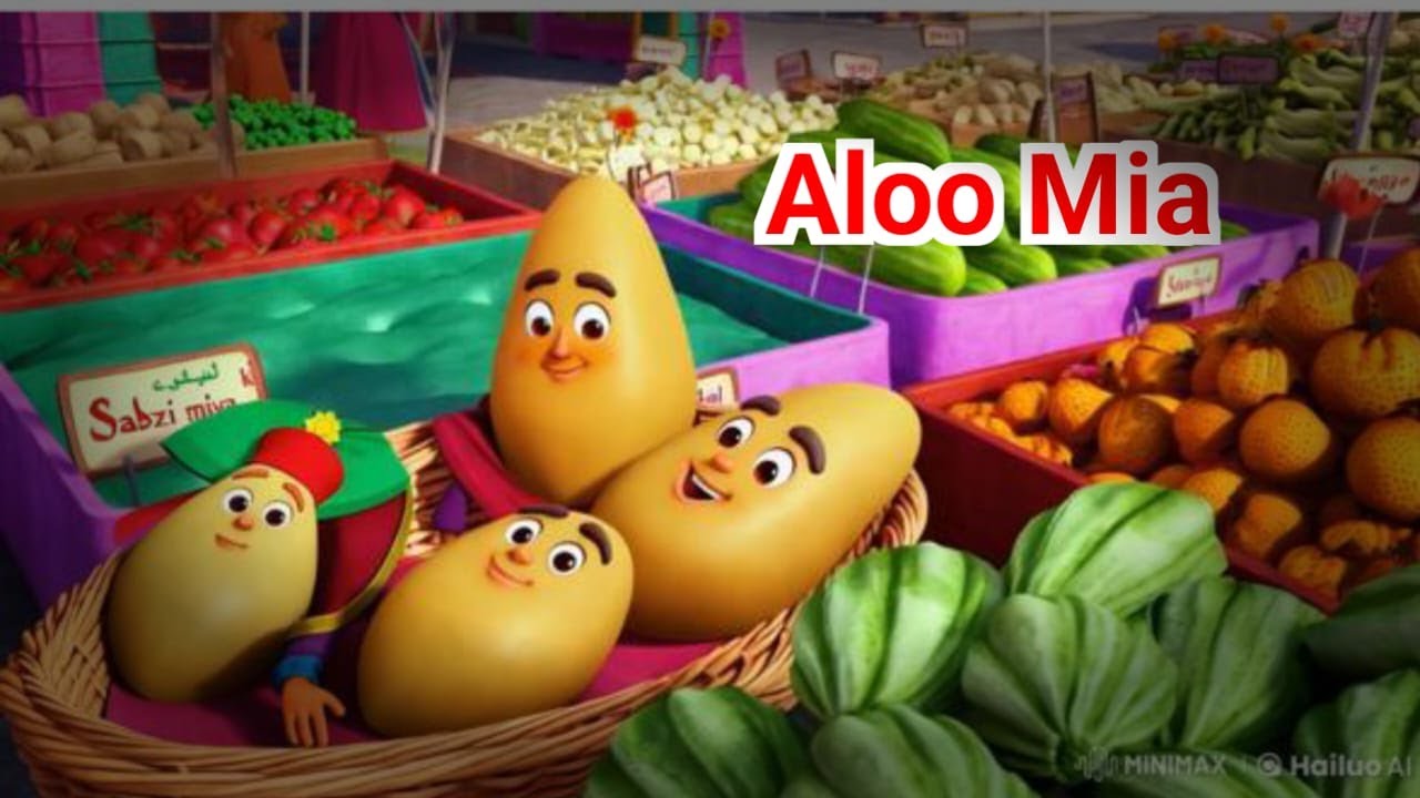 Aloo mian poem for kids - YouTube
