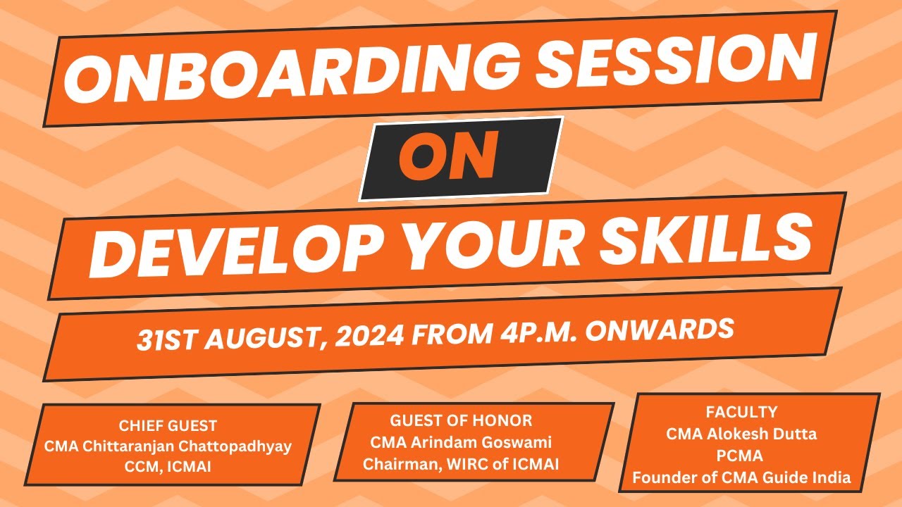 Onboarding Session on " Develop Your Skill" - YouTube