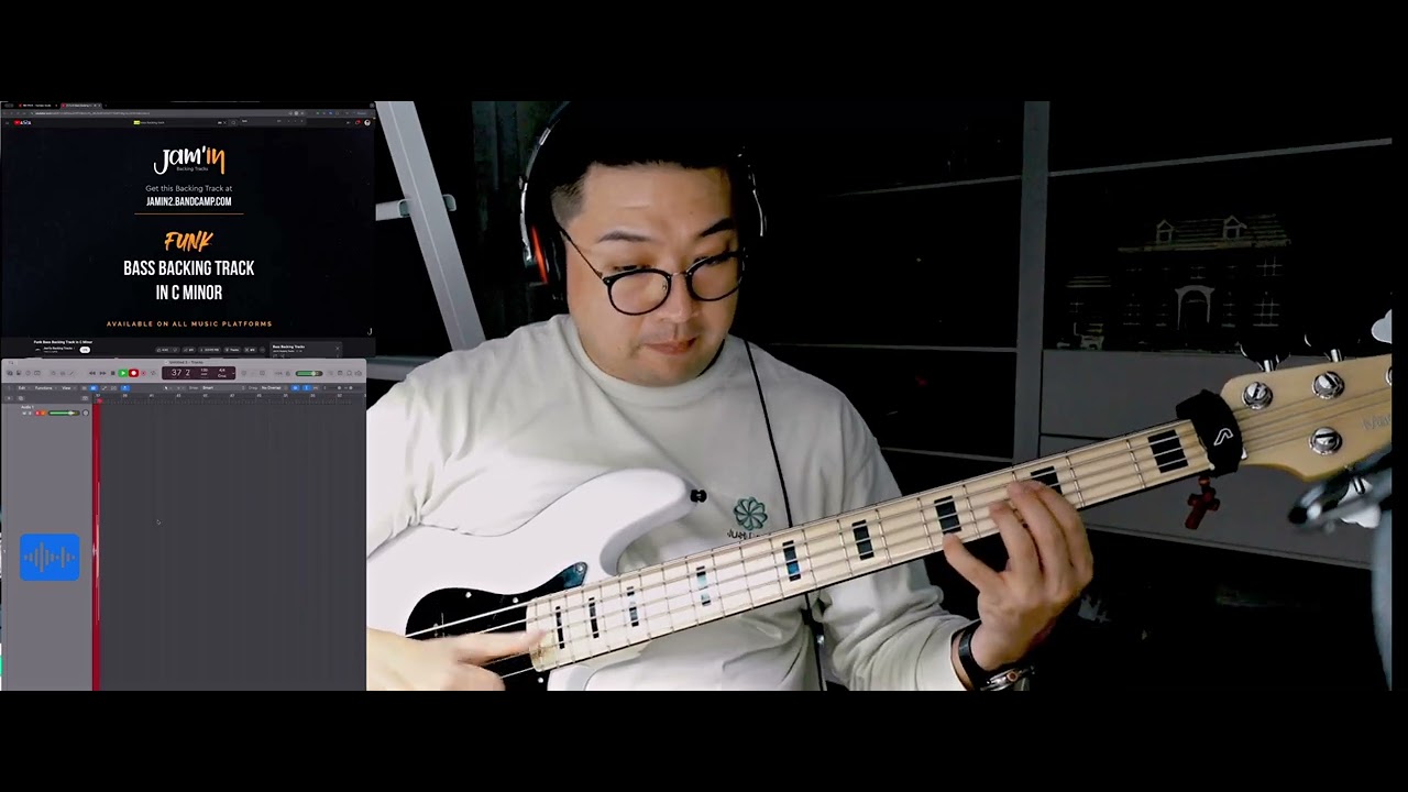 [Free] Funk Bass Backing Track in G Minor - YouTube