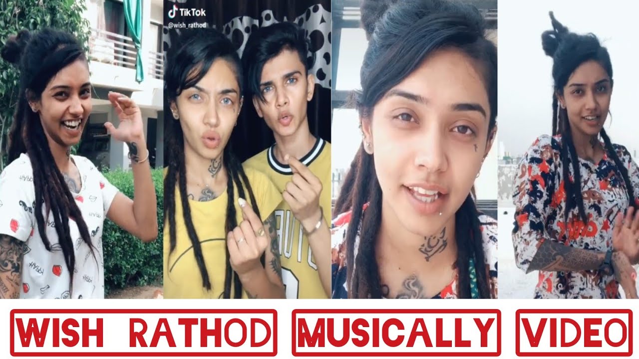 Wish_Rathod Musically Viral Video 2019 | Famous Girls For TikTok.. By ...