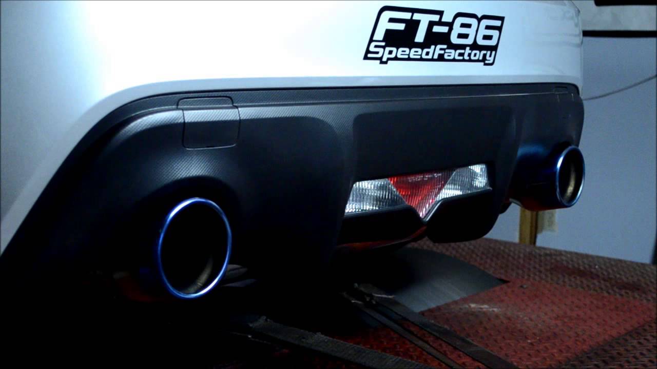 Scion FRS and Subaru BRZ Invidia Q300 Dyno - YouTube
