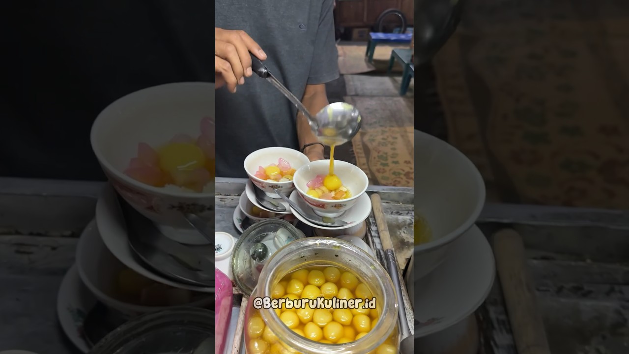 Wedang ronde!! Best yogyakarta streetdrinks #streetfood - YouTube