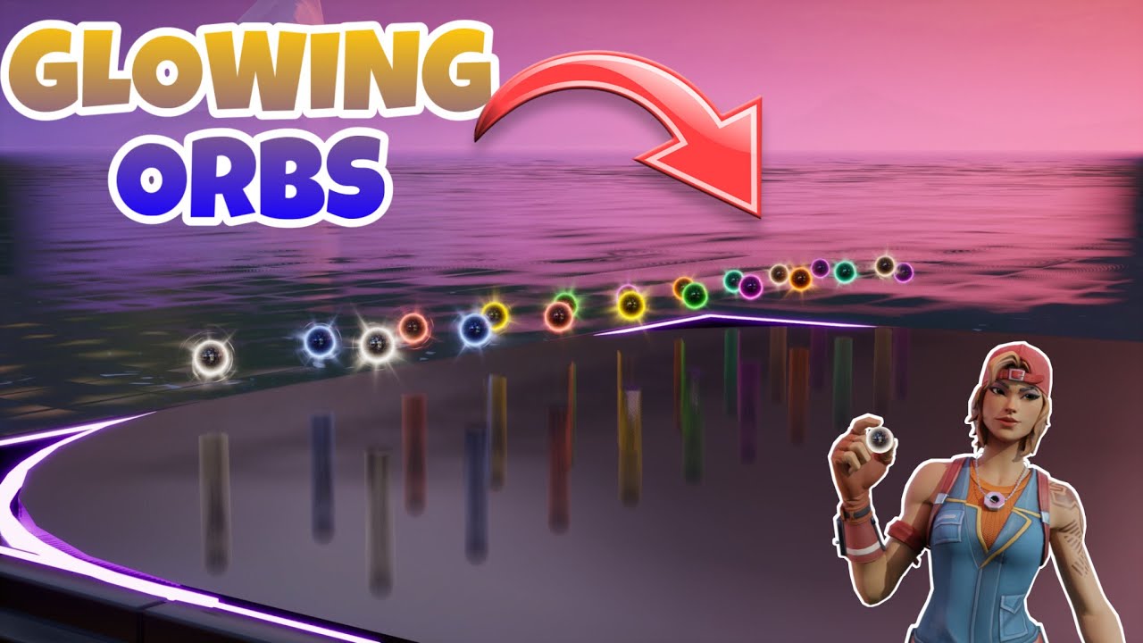 HOW TO GET GLOWING ORBS IN FORTNITE CREATIVE MODE - YouTube