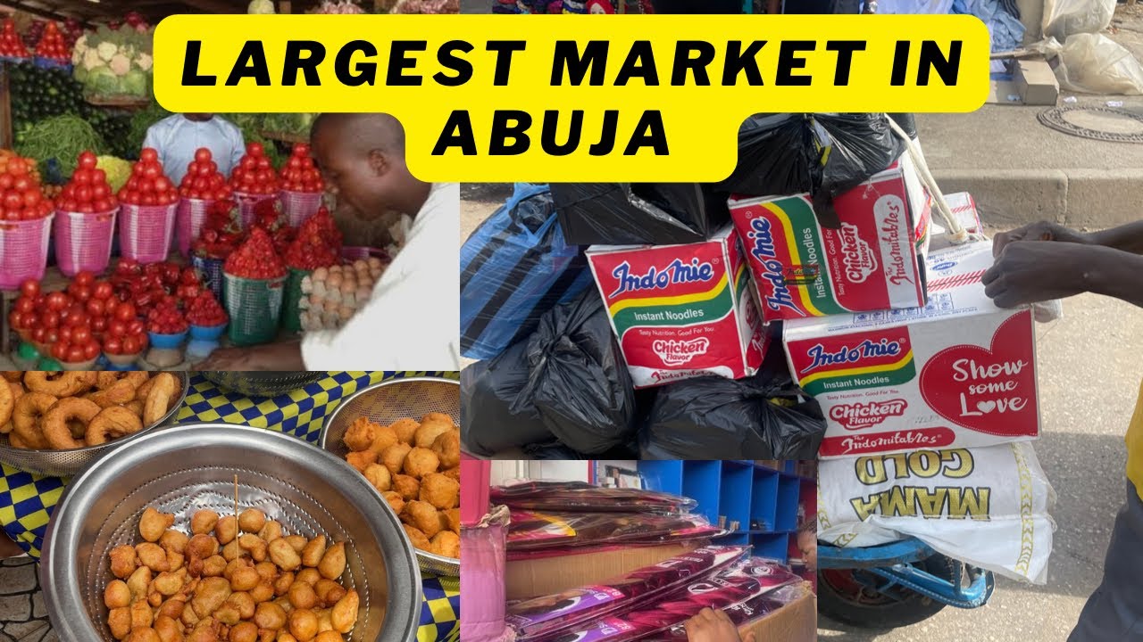 Largest Market in Abuja ||Wuse Market (VLOG ) - YouTube