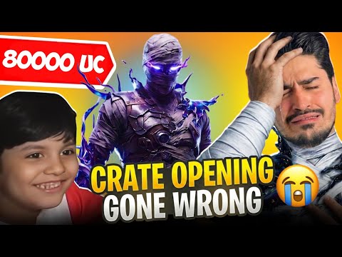 Mazin Joins Joker For Black Mummy Crate Opening - 80,000 UC Lost😭