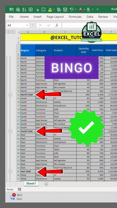 Excel Hidden Feature Unlocked #viralshorts #excel - YouTube
