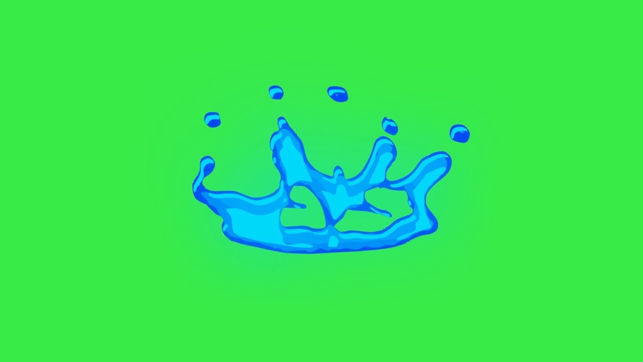 WATER ANIMATION!! Top 10 Water Splash Cartoon Green Screen By GreenFx ...