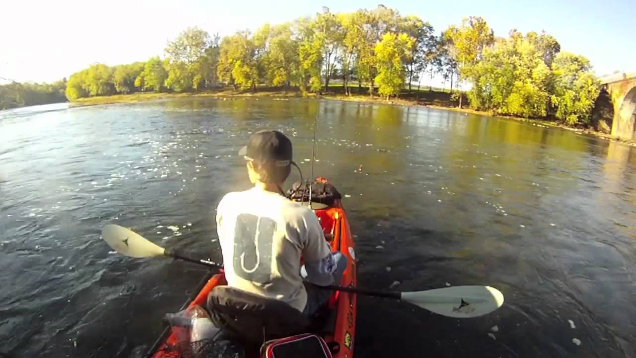 Smallmouth Fishing Kayak Float Trip 10/11/12 - YouTube