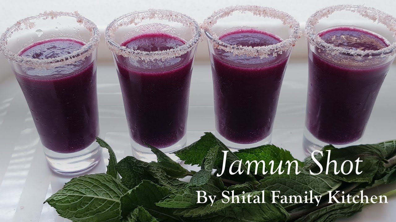 Jamun Shots Recipe in Hindi | Jamun Shots Recipe |Ahmedabad famous ...