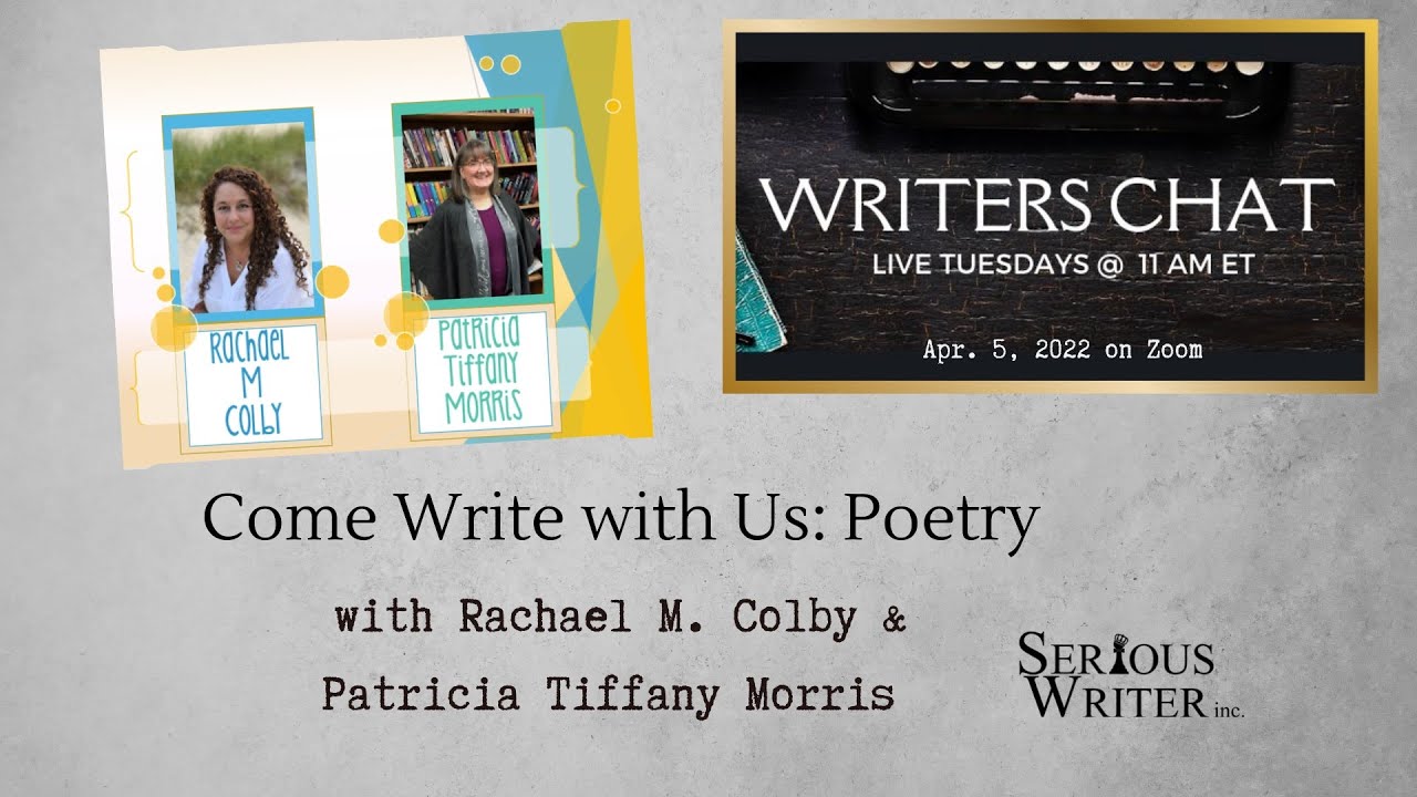 Writers Chat ~ Come Write With Us: Poetry - YouTube