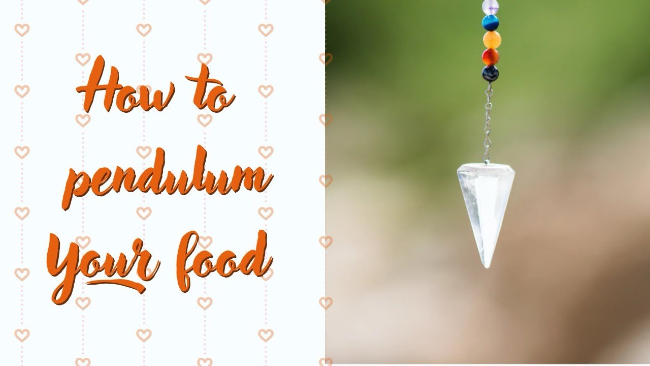 How to pendulum your food - YouTube
