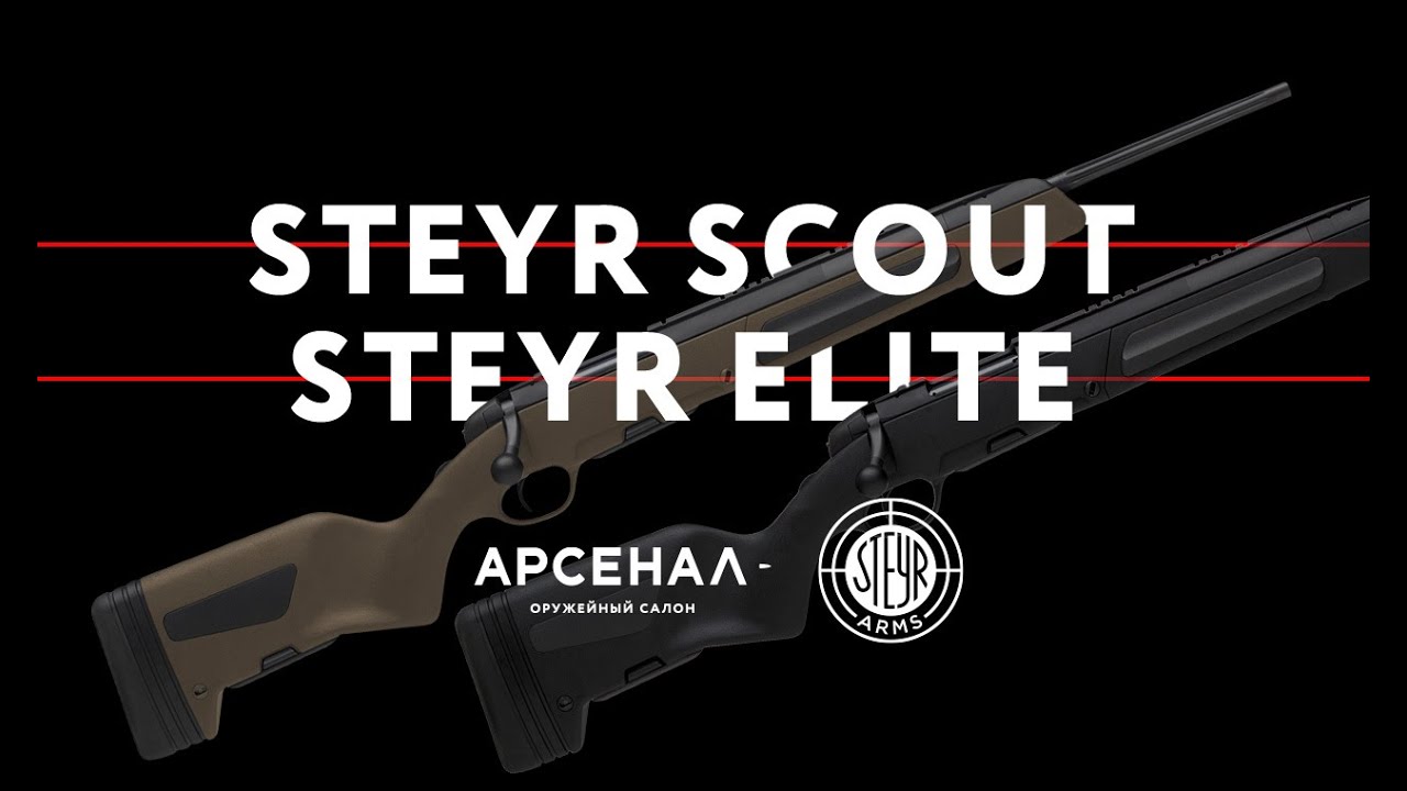 Steyr Scout и Steyr Elite: близнецы-братья? - YouTube