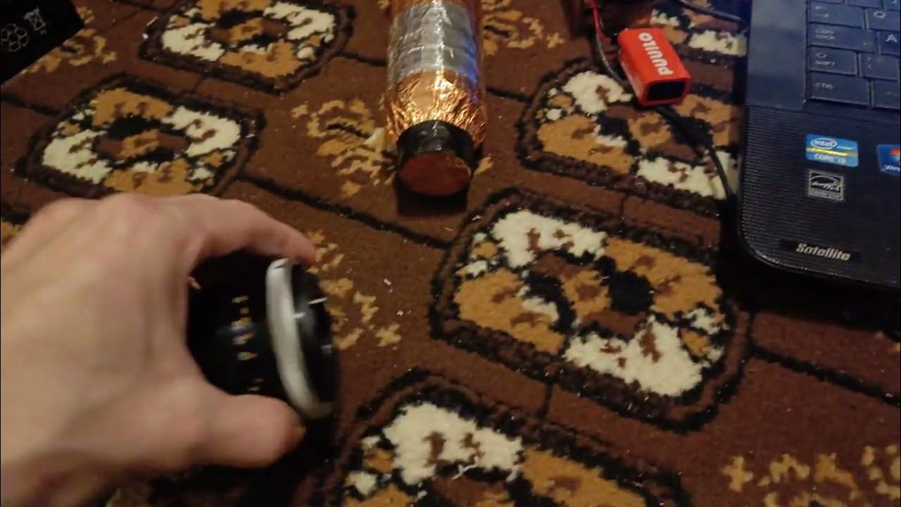 Diy gamma spectrometer demo - YouTube