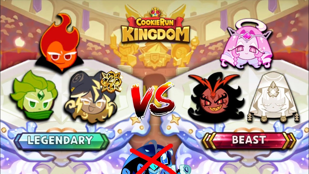 trio best legendary cookies vs trio beast cookies - YouTube