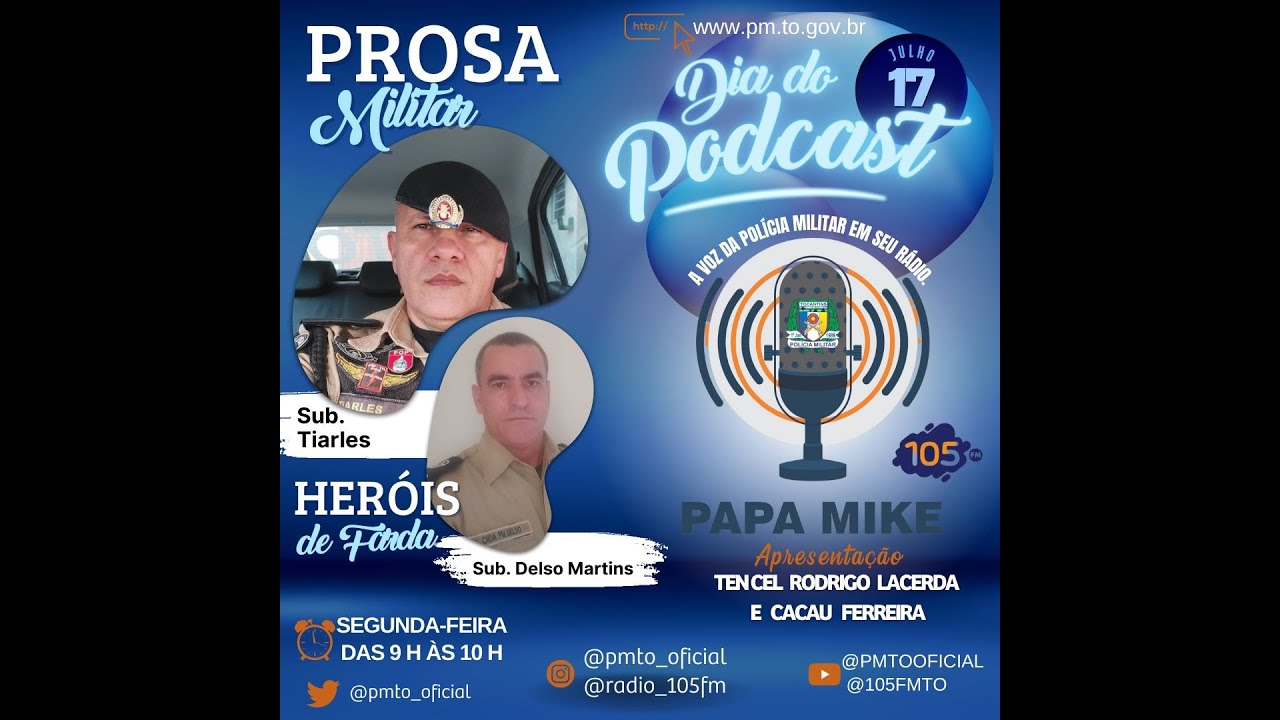 Papa Mike ao vivo - A Voz da PM no seu rádio - YouTube