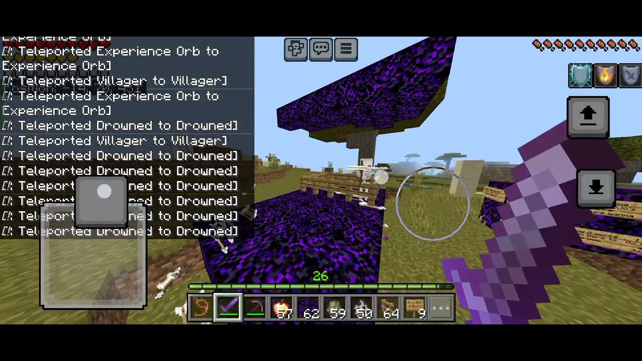 How to slow time and how to stop time on Minecraft Bedrock Edition Part ...
