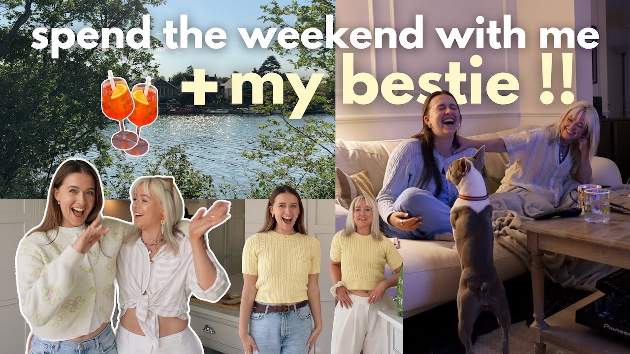 spend the weekend with me (& my bestie!!) in london ⭐️🫶🏻 - YouTube