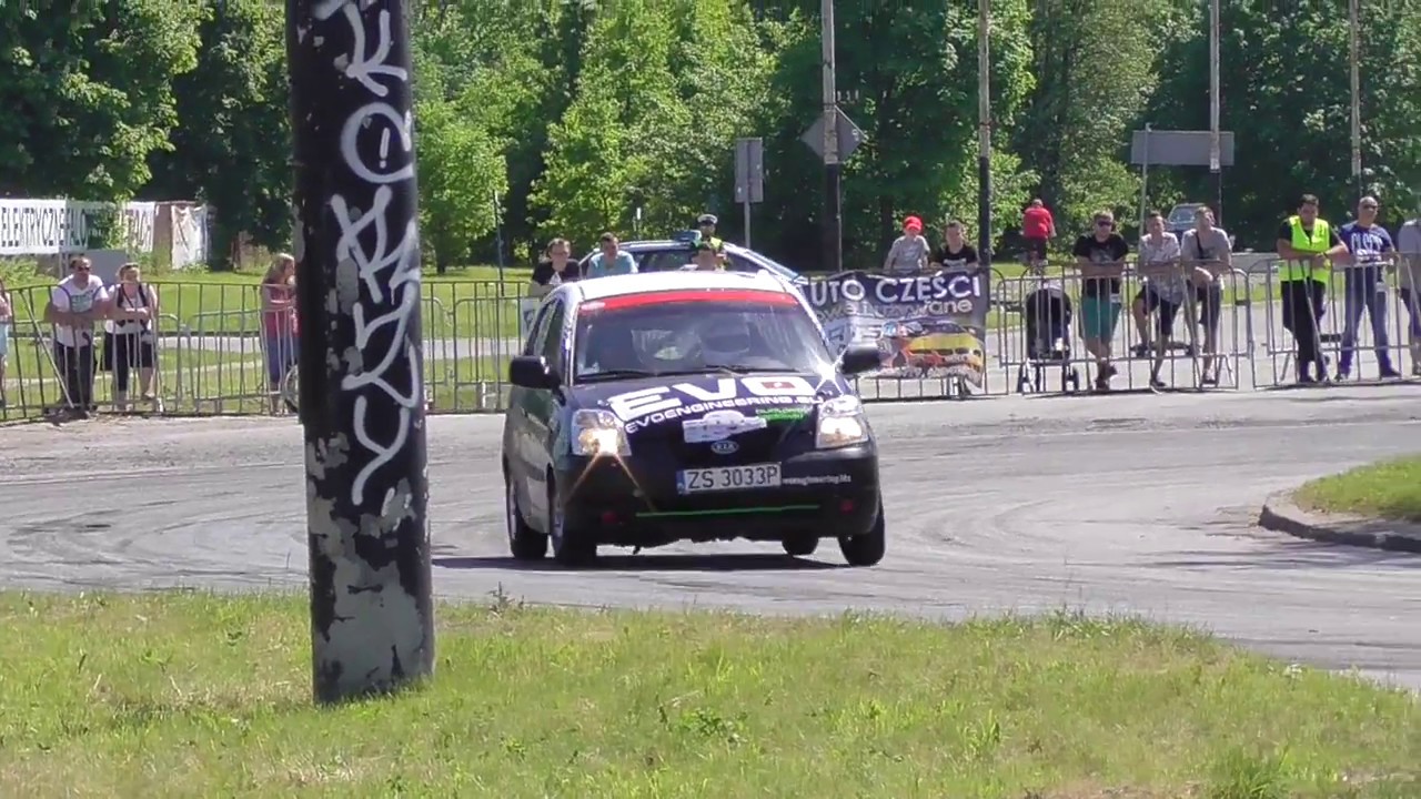 Kia Picanto Rally Sprint II Bociany 2k17 Łódź - YouTube