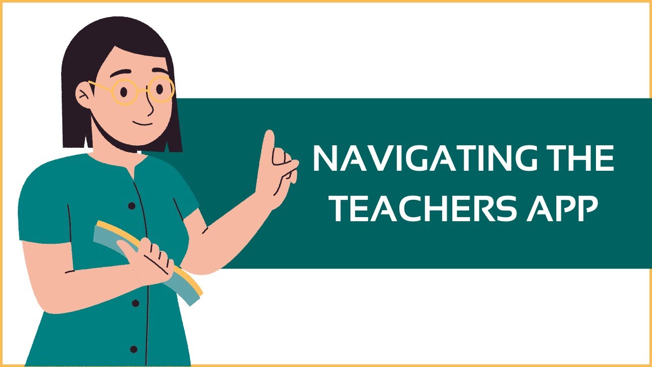 Navigating The Teachers' App - YouTube