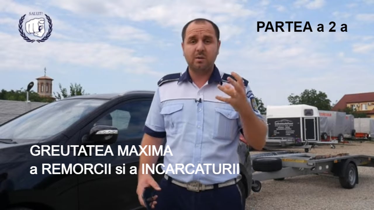 Poti tracta o REMORCA mai grea decat masina? *indiferent de permis ...