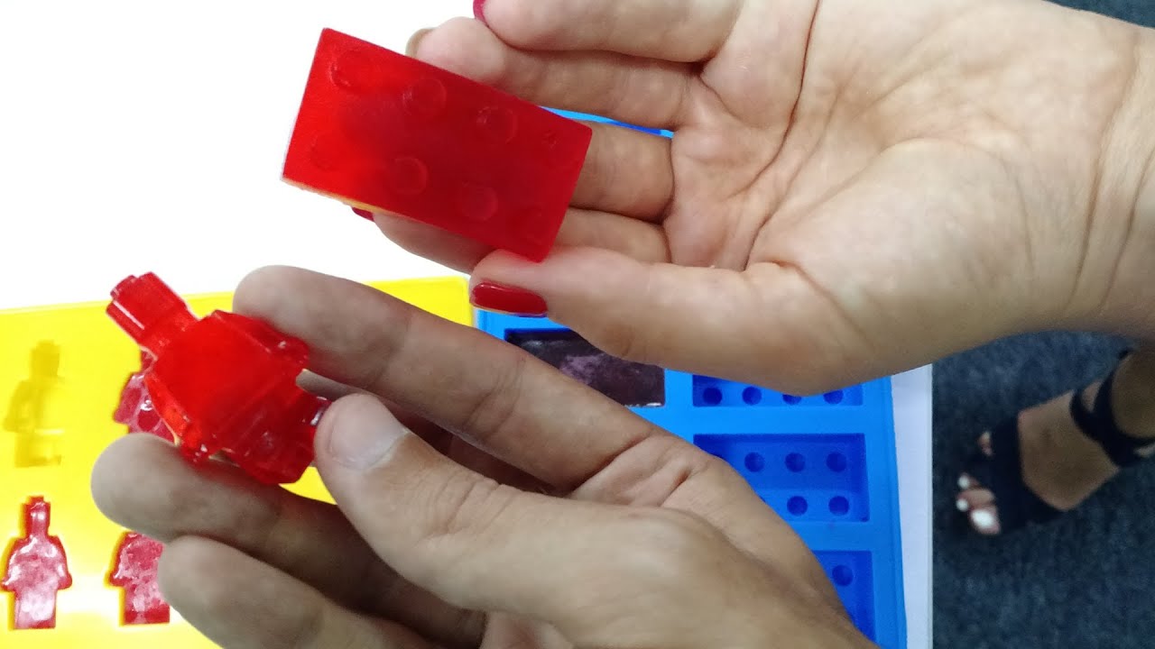 How to Make Jelly Lego Candy - Cool China - YouTube