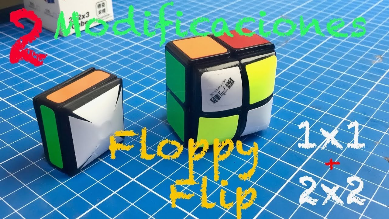 Modificación e impresión 3D | Floppy Flip 2x2 y 1x1 - YouTube