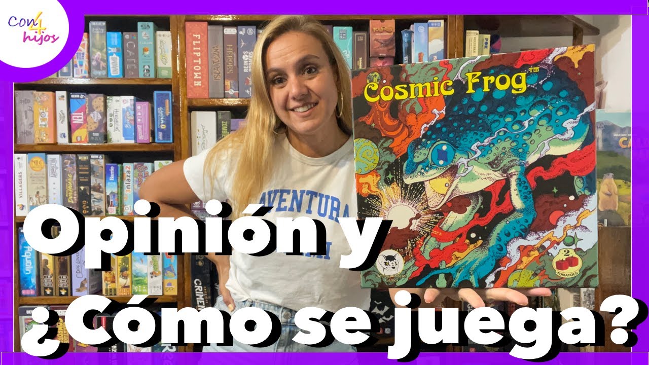 COSMIC FROG 🐸 (2 Tomatoes) Opinión y ¿Cómo se juega? - YouTube