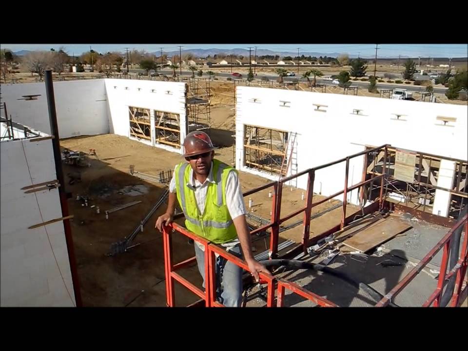 Fox Blocks Military Base Insulated Concrete Form Edwards AFB - YouTube