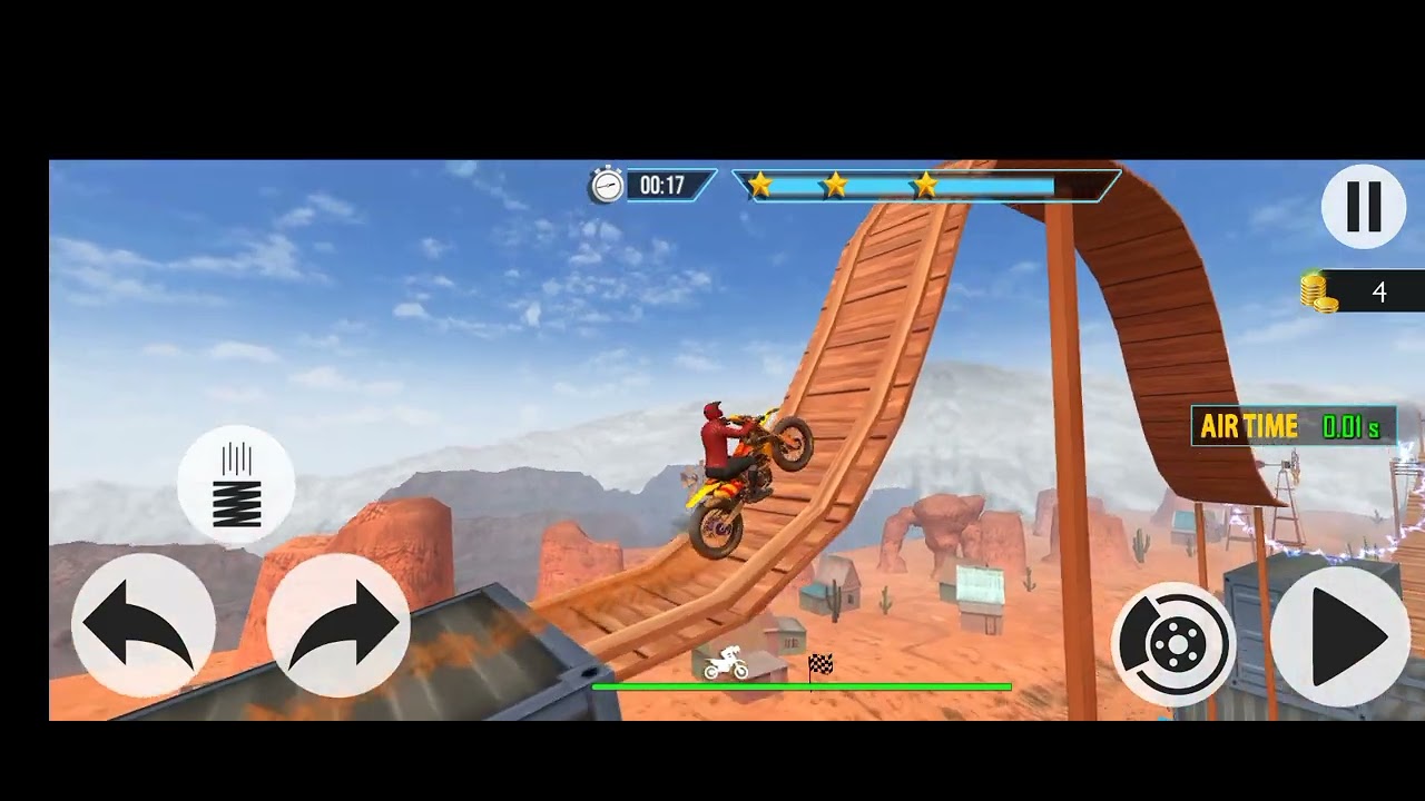 Moto bike stunt master game play series part 14 - YouTube