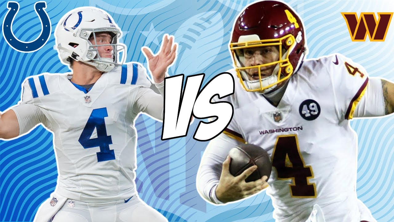 Indianapolis Colts vs Washington Commanders 10/30/22 NFL Pick and ...