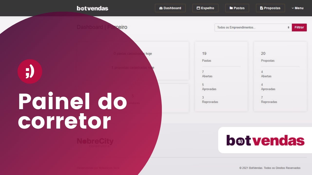 Painel do Corretor • Manual BotVendas - YouTube