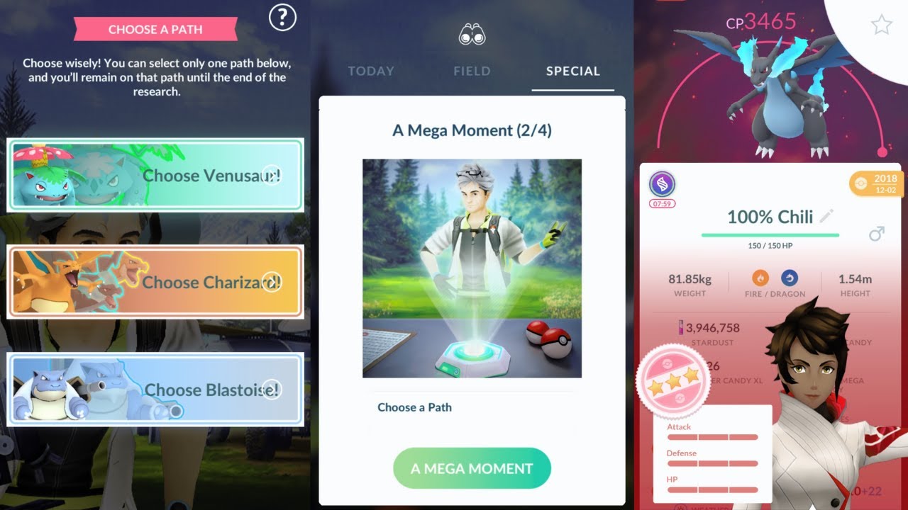 A Mega Moment Special Research Event - Pokemon GO - YouTube