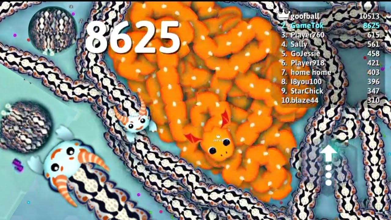 Snake Io Snake.Io - How To Trap Top 2 Snakes In The Map! New Glimmer ...