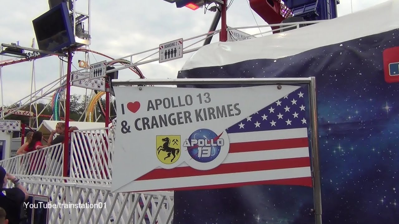 Apollo 13 (Küchenmeister) auf Cranger Kirmes 2019 Herne - giant booster ...