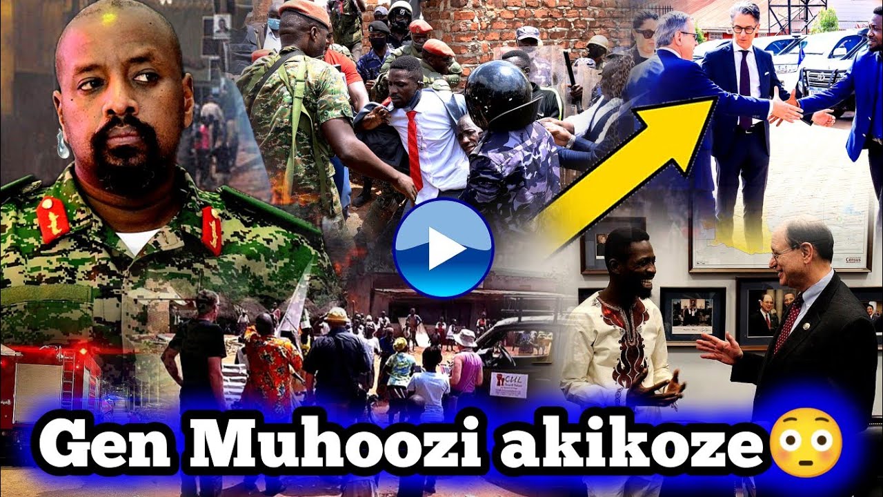 Gen Muhoozi agobye abazungu Mu Uganda Lwakuwagira Bobi wine_ bibino ...