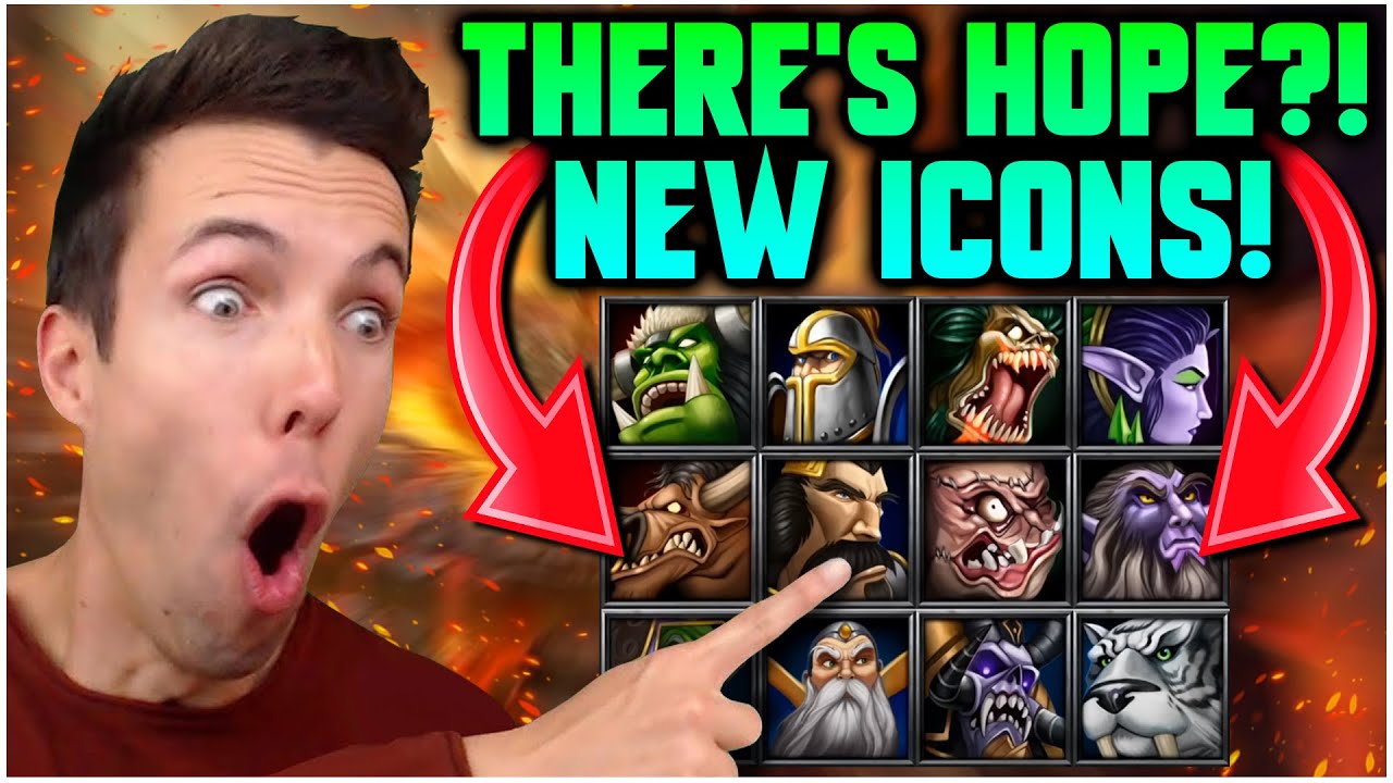 There's HOPE? Blizzard Addresses Patch 1.34 - New Icons LEAKED?! | WC3 ...