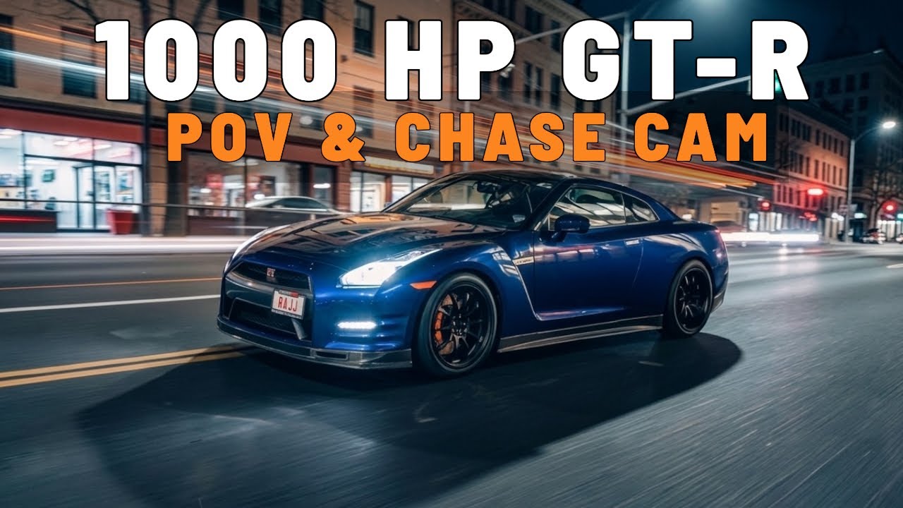 POV: 1000HP Alpha 9 GT-R Night Drives 🌙 (Flames & Turbo Noises) - YouTube