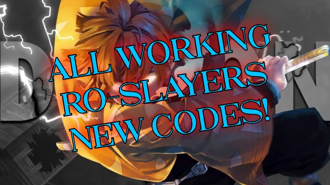 ALL WORKING RO-SLAYERS NEW CODES! (UPDATED!) - YouTube