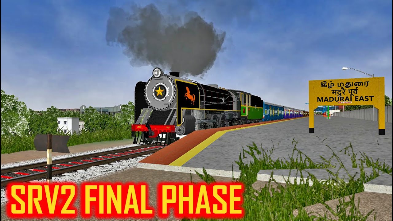 STEAM LOCO powers METRE GAUGE TRAIN !! SRV2 Final Phase Route | MSTS ...