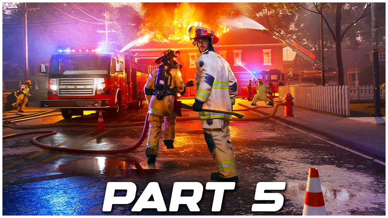 Firefighting Simulator: Ignite Walkthrough Part 5 - NEW Aerial Ladder ...