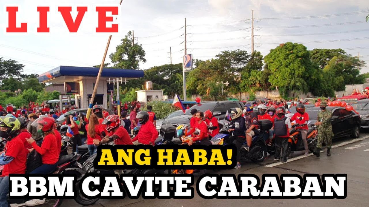 LIVE AGAIN BBM CAVITE CARAVAN RONSTV VLOG - YouTube
