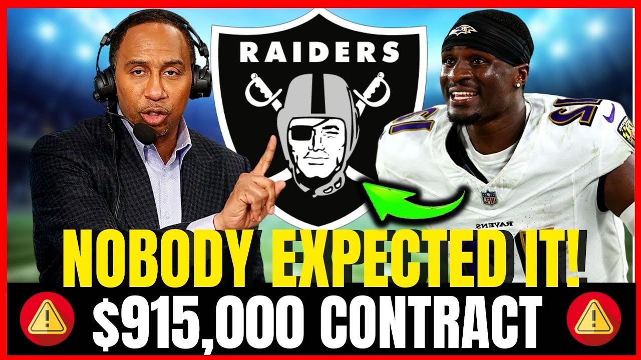 🚨🔥WOW! LAST-MINUTE! THE RAIDERS' STRATEGIC SIGNING THAT PROMISES TO ...