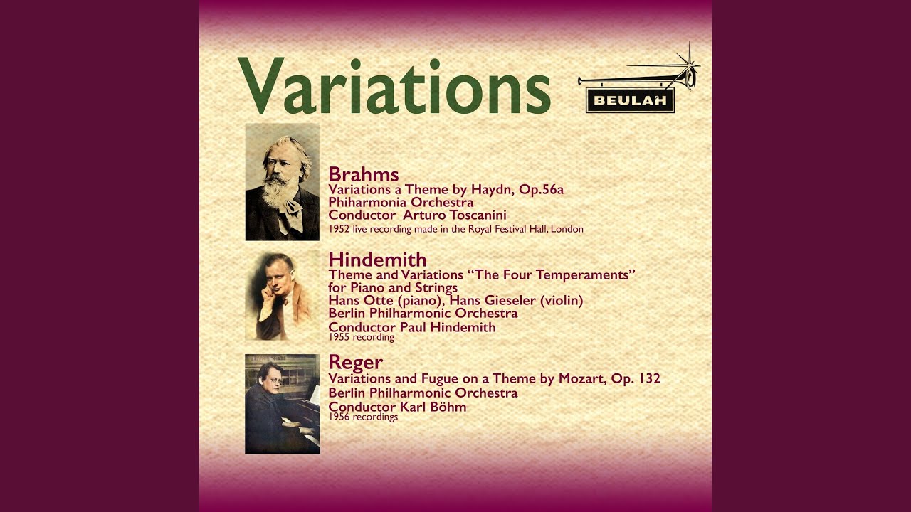 Variations and Fugue on a Theme by Mozart, Op.132: 10. Fugue - YouTube