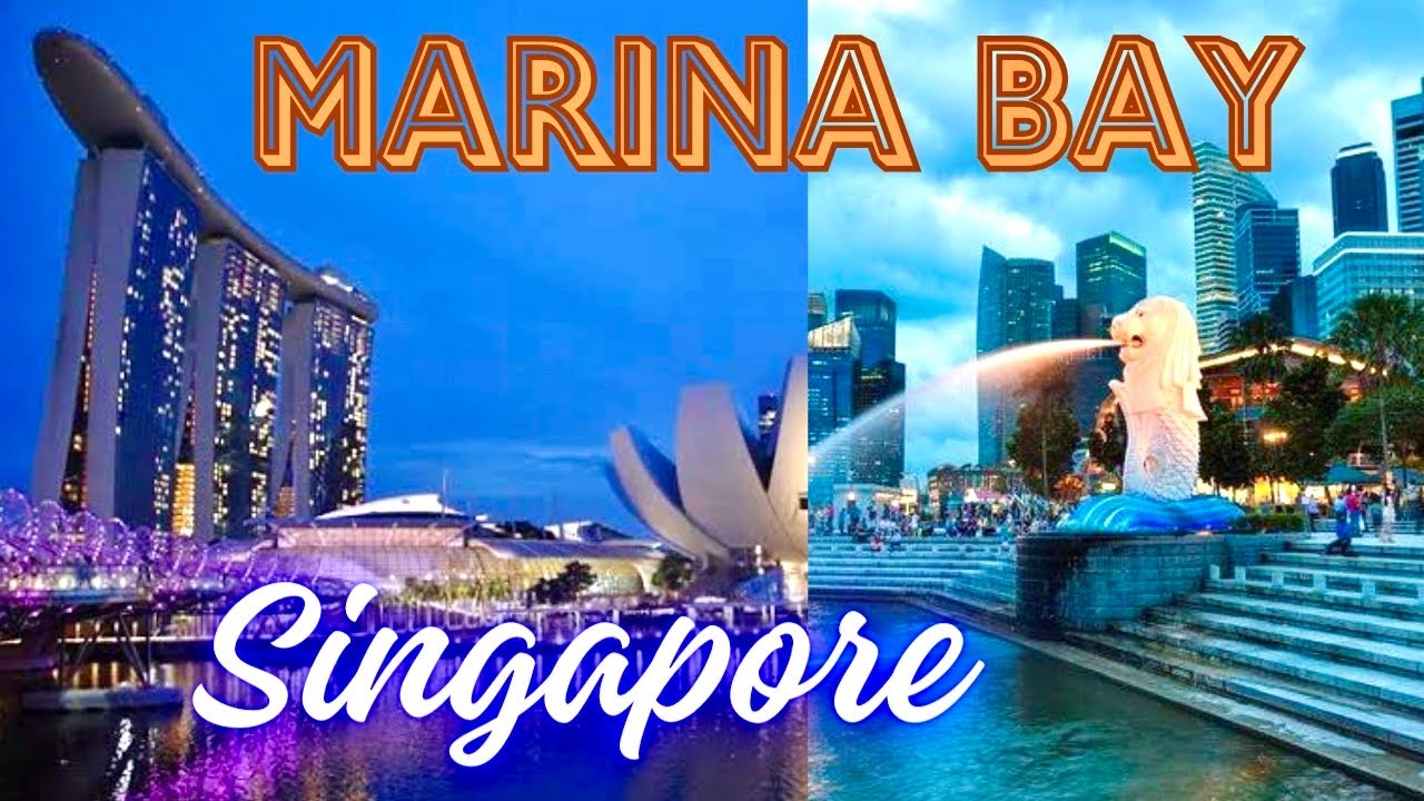 Singapore 🇸🇬 Waterfront Walking Tour | Marina Bay Promenade | Singapore ...
