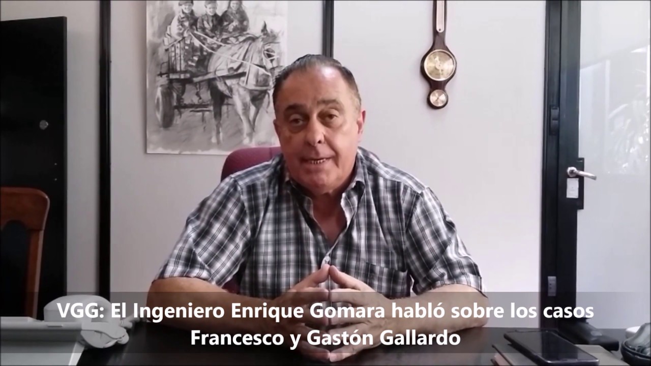VGG: El ingeniero Enrique Gomara habló de los casos Francesco y Gastón ...